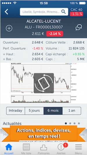Les meilleures applications Bourse sur iPhone, Android et Windows Phone