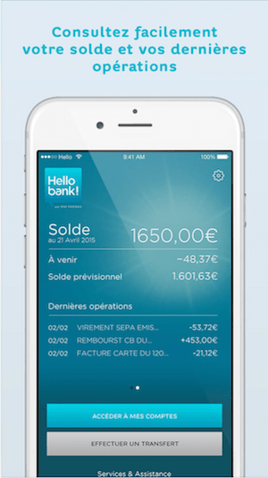 Test : les applications iPhone des courtiers et banques